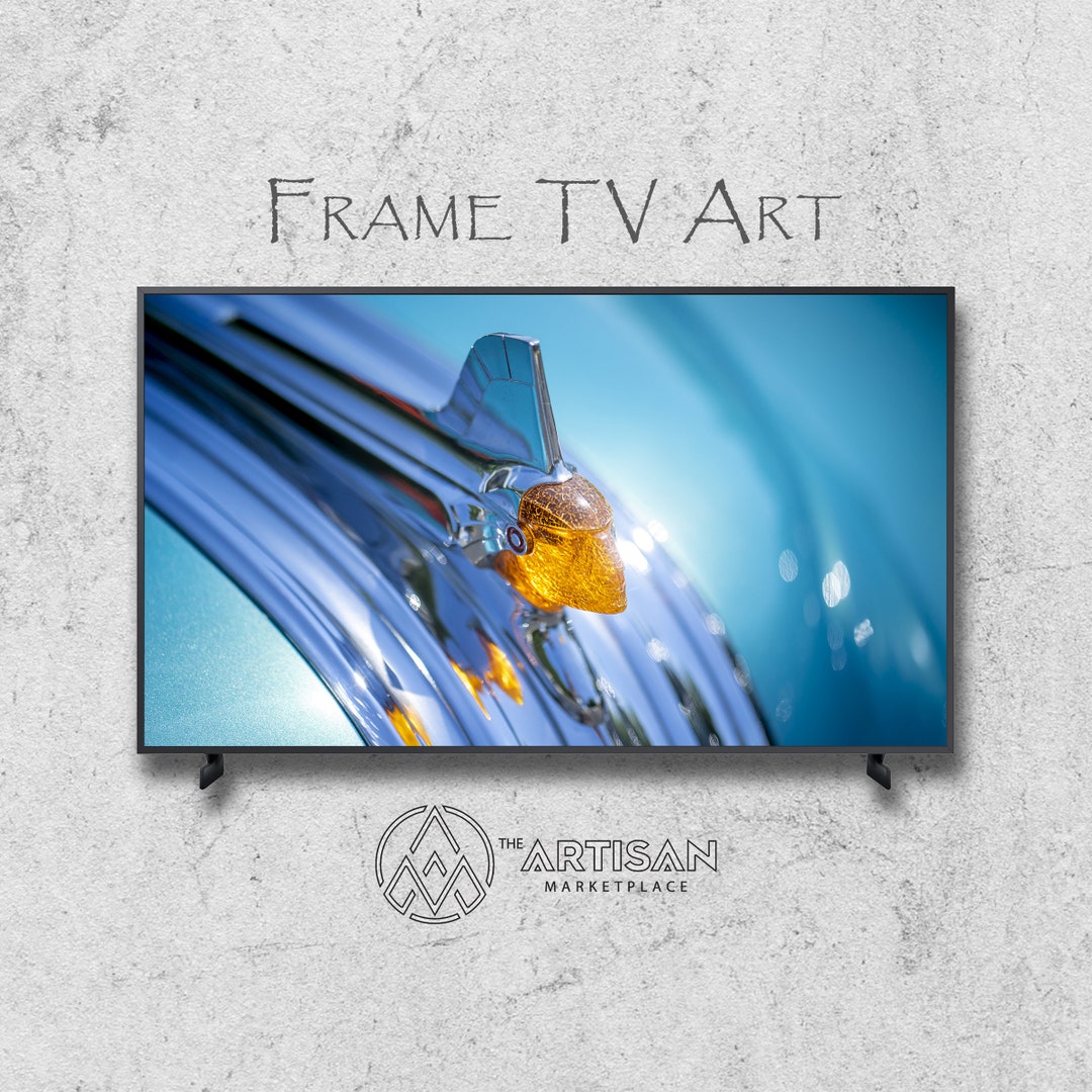 1951 Pontiac Chieftain Catalina Hood Ornament - Frame TV Art (digital ...