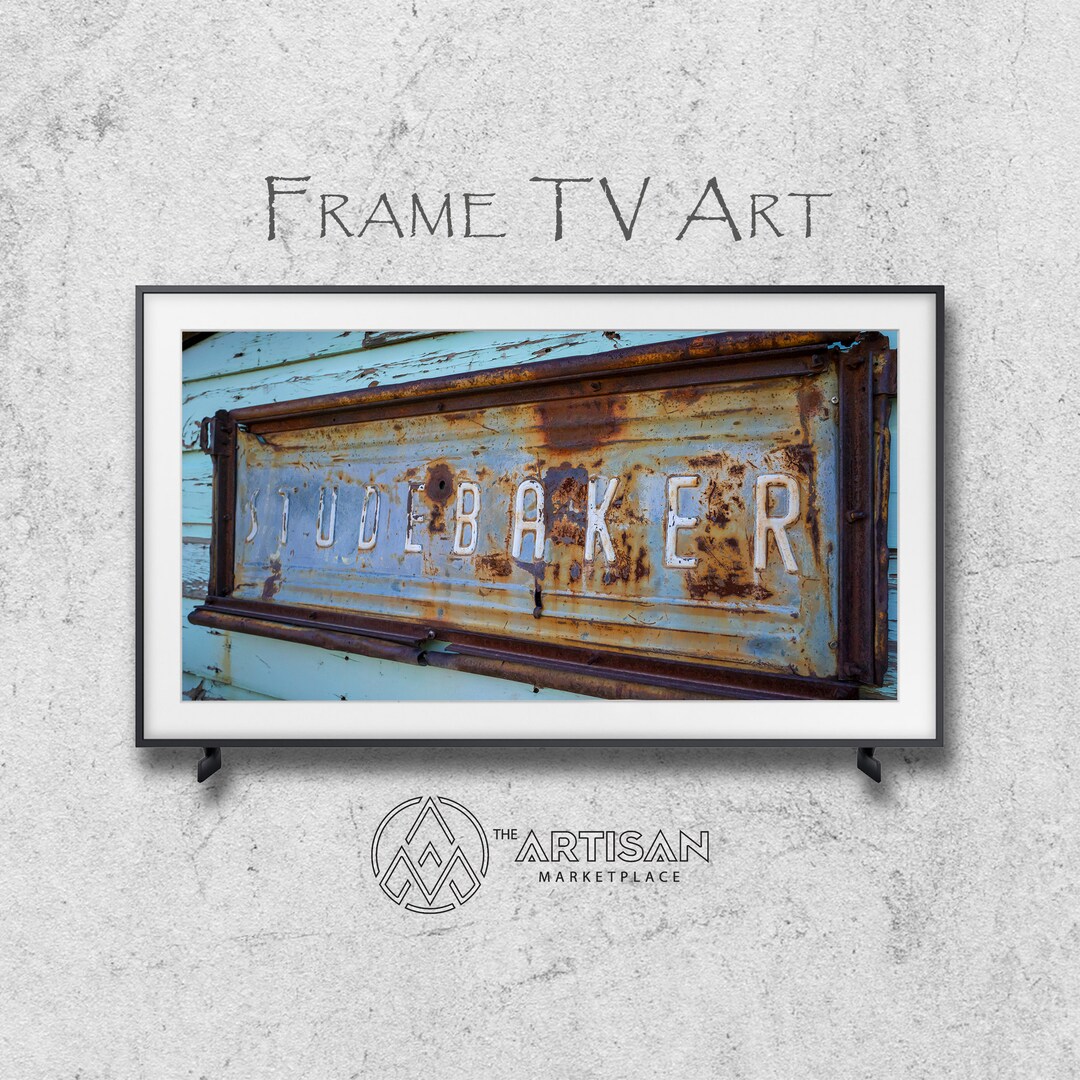 Studebaker Truck Tailgate - Samsung Frame TV Art (digital Download) - Etsy