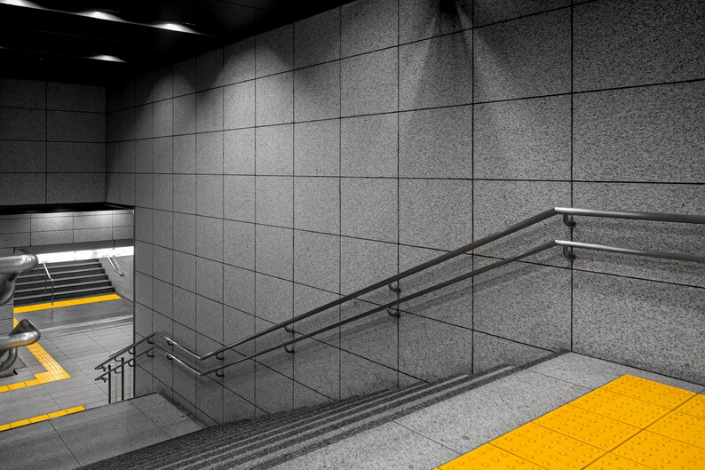 Ginza Line Art Print: Japan Subway Photography, Wall Decor - Etsy