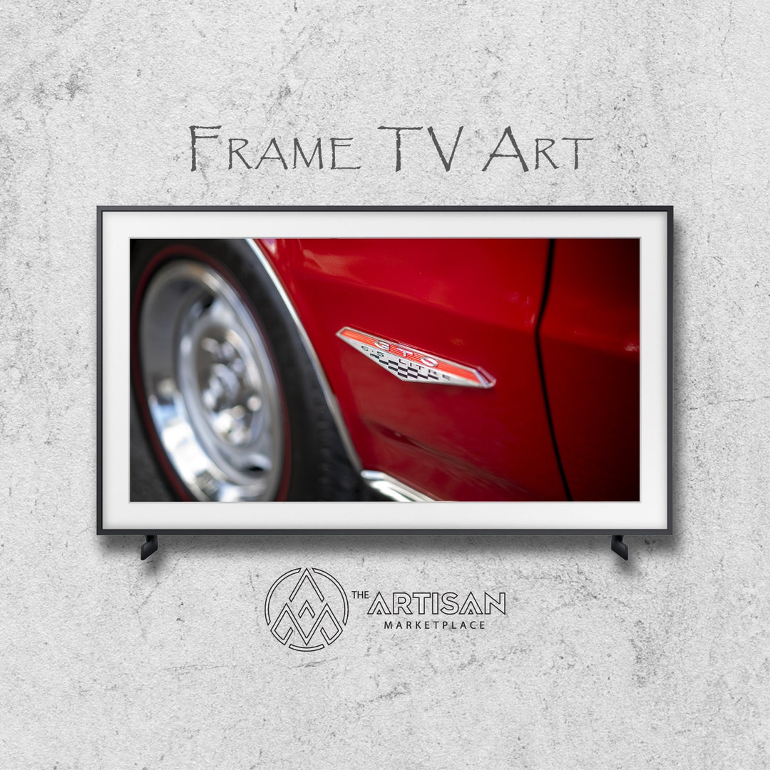 1964 Pontiac GTO Frame TV Art: Classic Muscle Car (digital Download) - Etsy