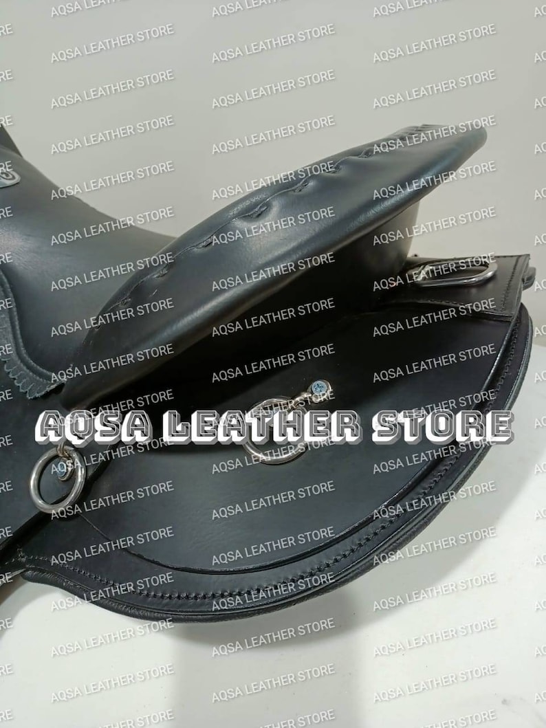 Endurance Trail Leather Saddle ,beautifully Hand Made With Free Front ...
