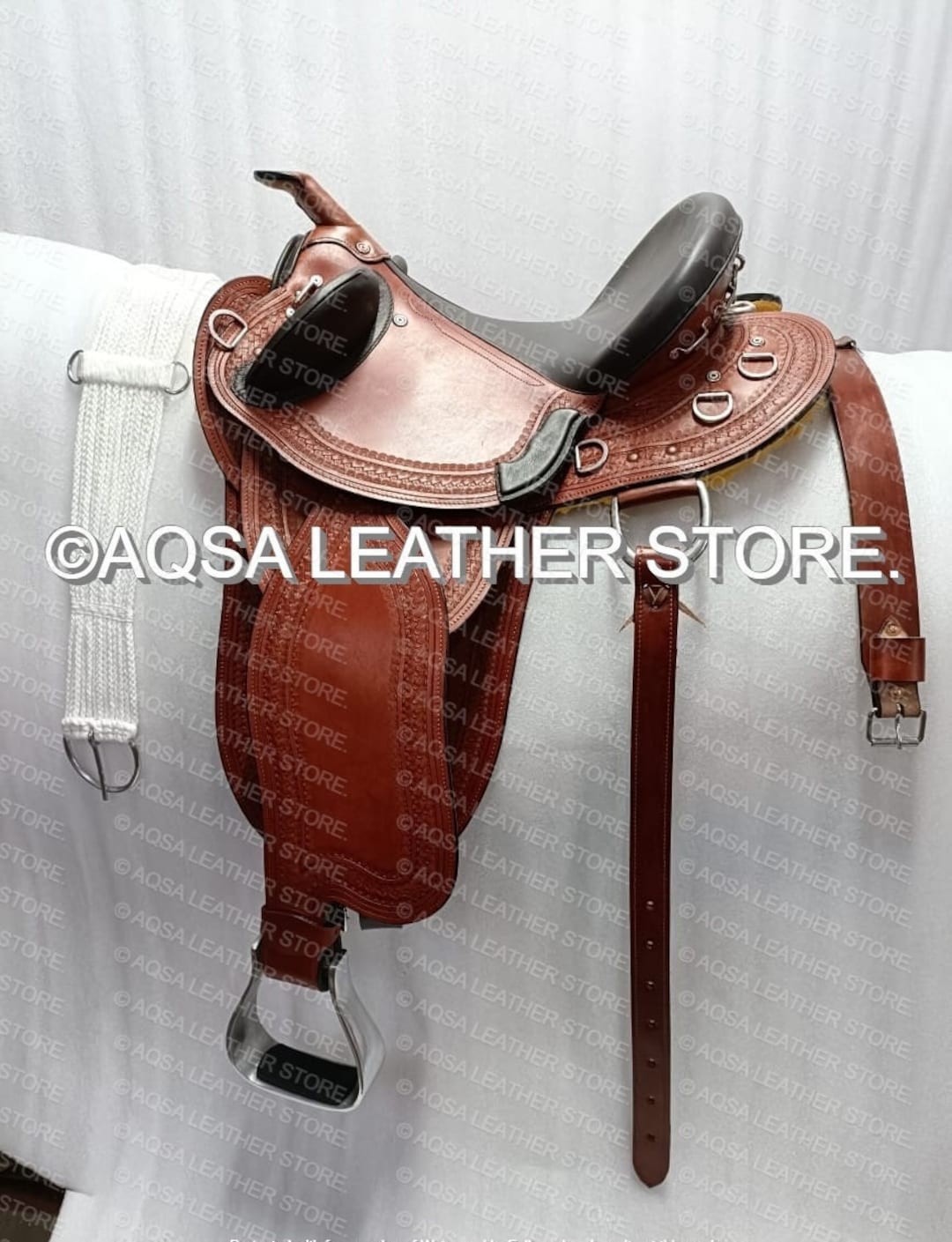 Australian Stock Saddle With Swinging Fenders With Free Front and Back ...