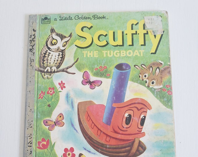 Vintage Scuffy the Tug Boat and His Adventures Down the River by ...