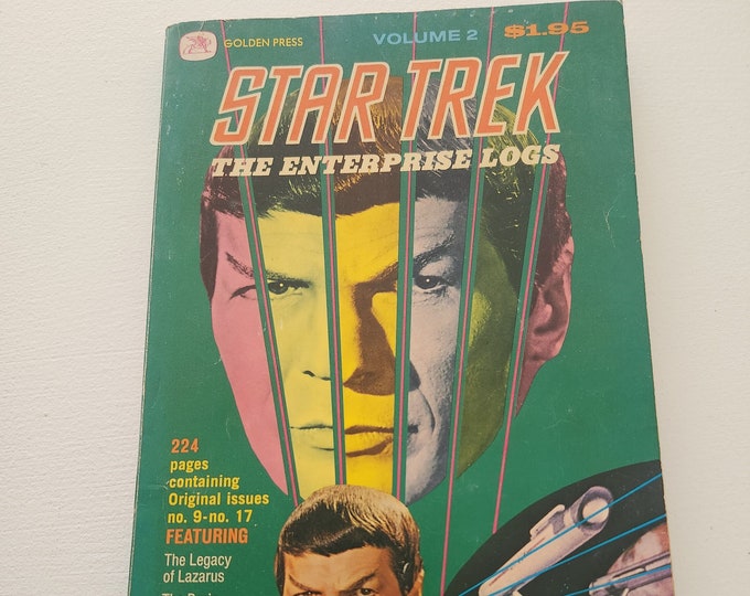 Star Trek the Enterprise Logs Comic Book Volume 2 -- 1976 Vintage Sci ...
