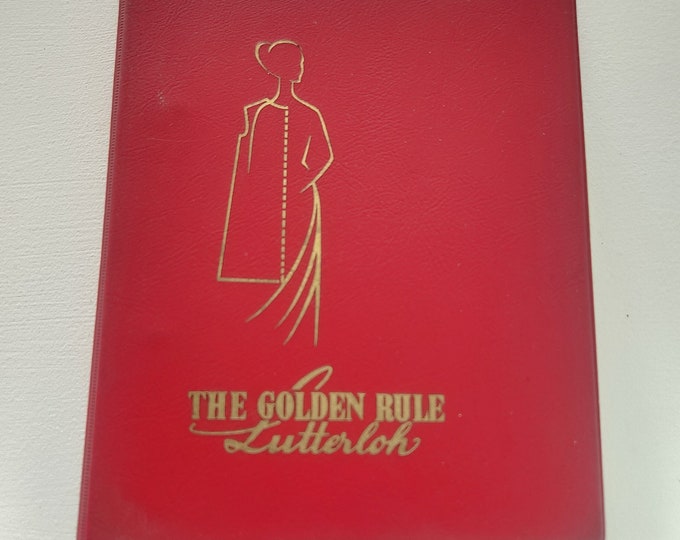 The Golden Rule by Modeverlag Lutterloh -- 1969 Vintage Manual Showing ...