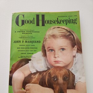 Vintage Good Housekeeping October 1958 Magazine Subscription -- Vintage ...