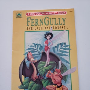 fern gully coloring pages