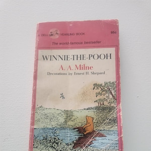 Winnie the Pooh by A.A. Milne Dell Yearling Book -- 1974 Vintage ...