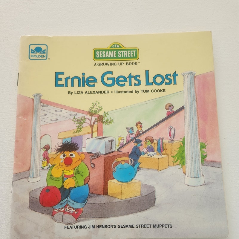 Sesame Street Ernie Puppet - Etsy