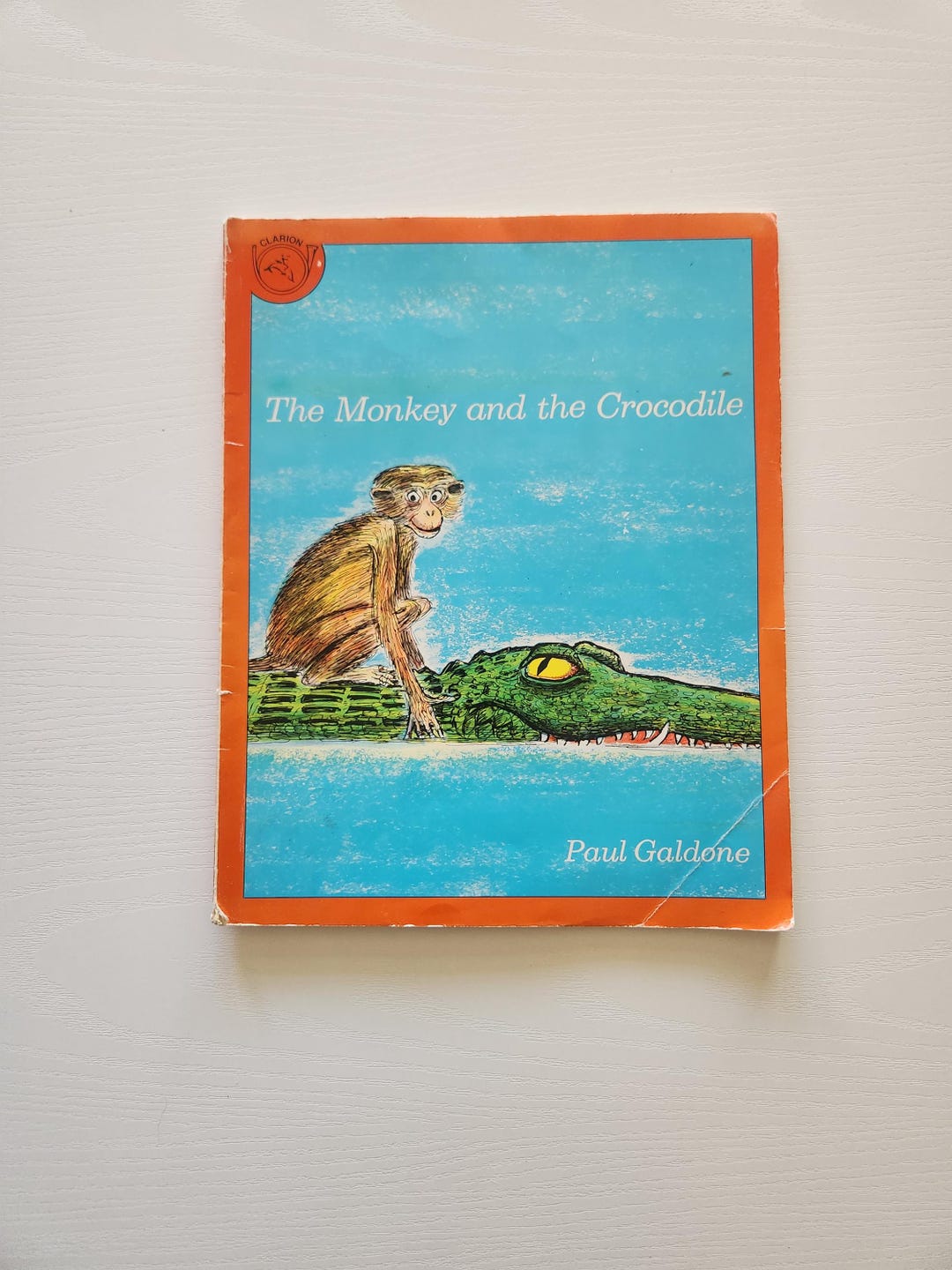 The Monkey & the Crocodile A Jataka Tale From India by Paul Galdone ...
