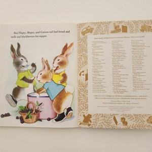 Peter Rabbit by Beatrix Potter 1970 Vintage Little Golden Children's ...