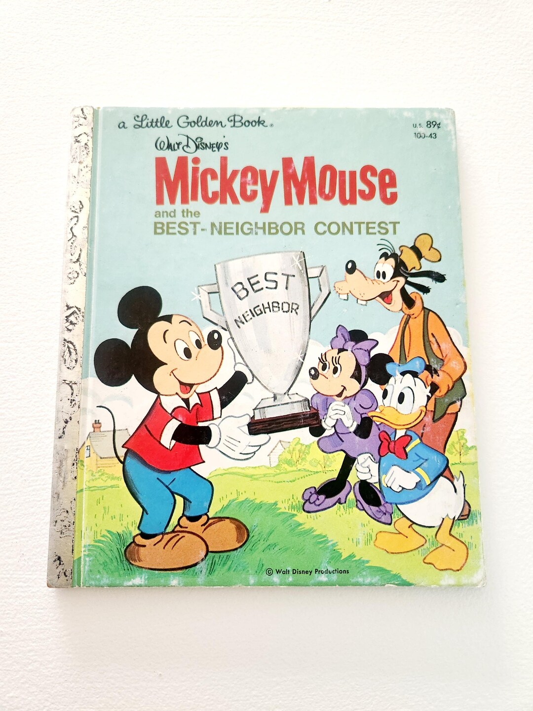 Walt Disney Mickey Mouse and the Best Neighbor Contest -- 1982 Vintage ...