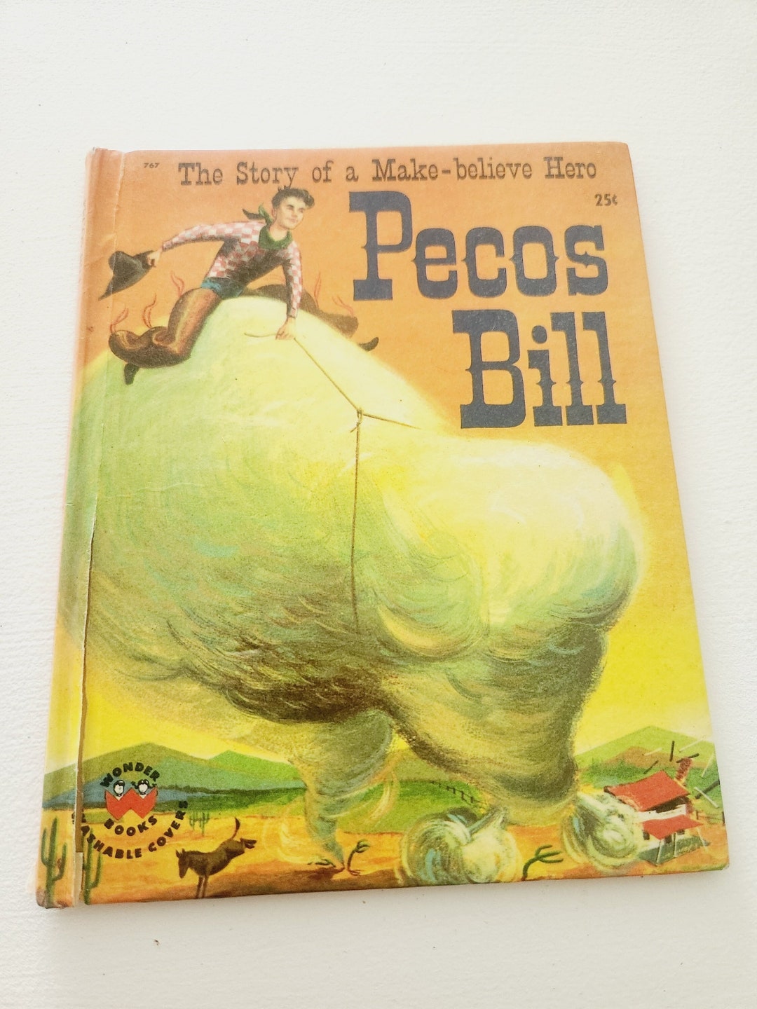 The Story of A Make-believe Hero Pecos Bill by Henry Walsh - Etsy