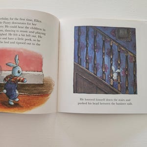 Fuzzy Rabbit 1984 Vintage Children's Book by Rosemary Billam - Etsy
