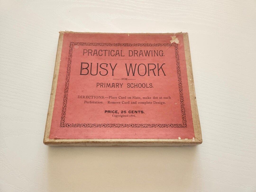 Practical Drawing Busy Work for Primary Schools -- Antique School ...