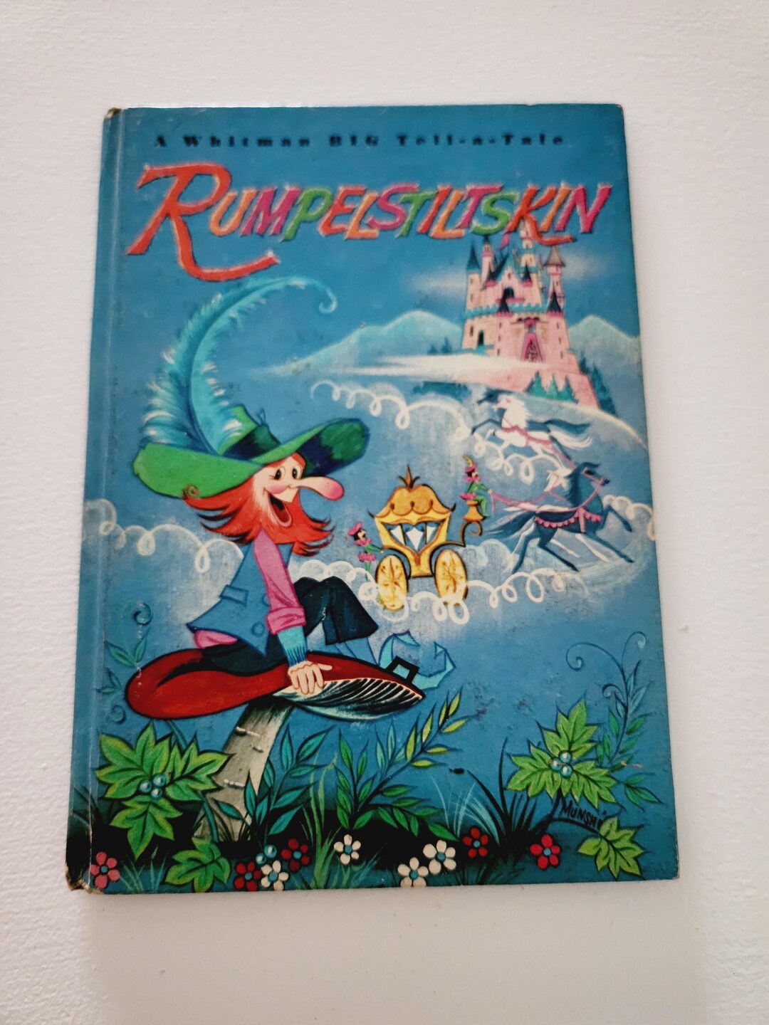 Rumpelstiltskin A Whitman Big Tell A Tale Told by Eleanor Thompson ...