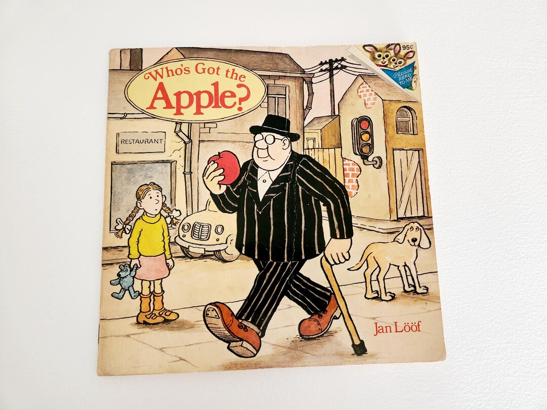 Who's Got the Apple by Jan Loof -- 1975 Vintage Children's Book ...