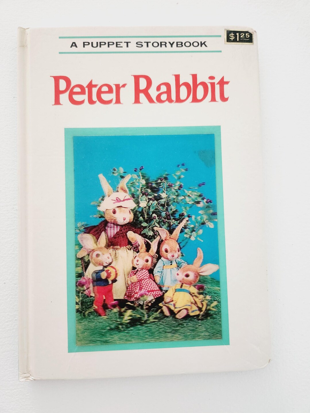A Puppet Storybook Peter Rabbit 3-D Book - 1968 Vintage Children's ...