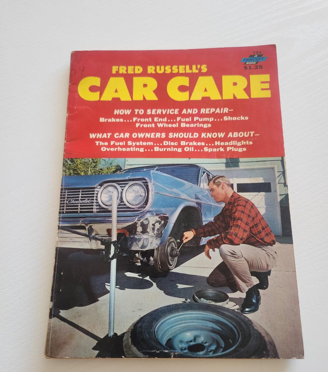 Vintage Fred Russell's Car Care How to Book -- Mechanic Hobbyist ...
