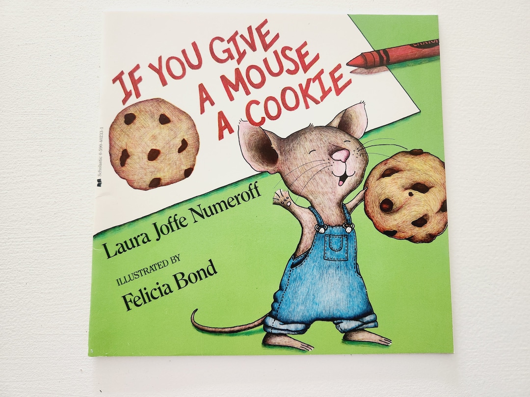 If You Give A Mouse A Cookie by Laura Joffe Numeroff -- 1985 Vintage ...