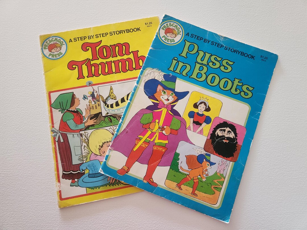 Preschool Press Step by Step Storybooks -- Puss in Boots & Tom Thumb ...