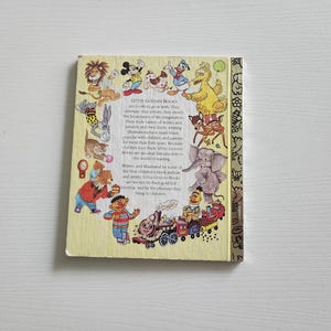 Sesame Street Big Bird Red Book by Rosanne & Jonathan Cerf { 1990 ...