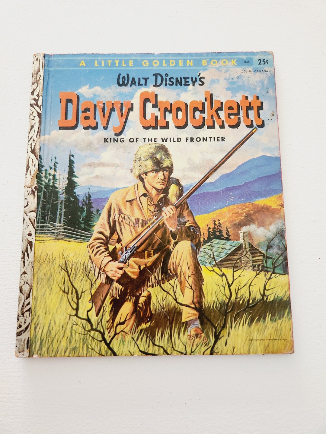 Davy Crockett King of the Wild Frontier by Irwin Shapiro -- 1955 ...