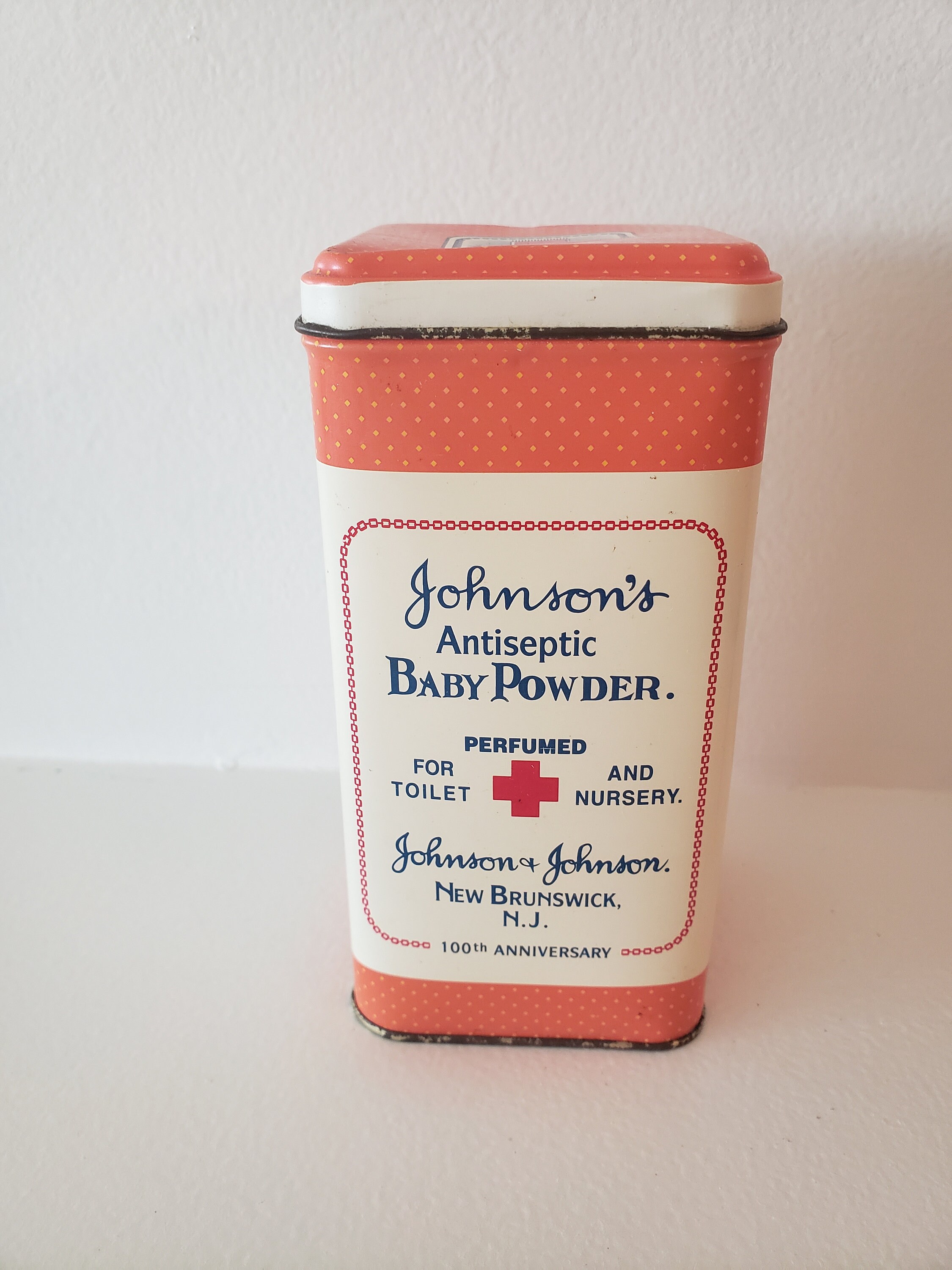 Vintage Johnson's Antiseptic Baby Powder. 100th - Etsy