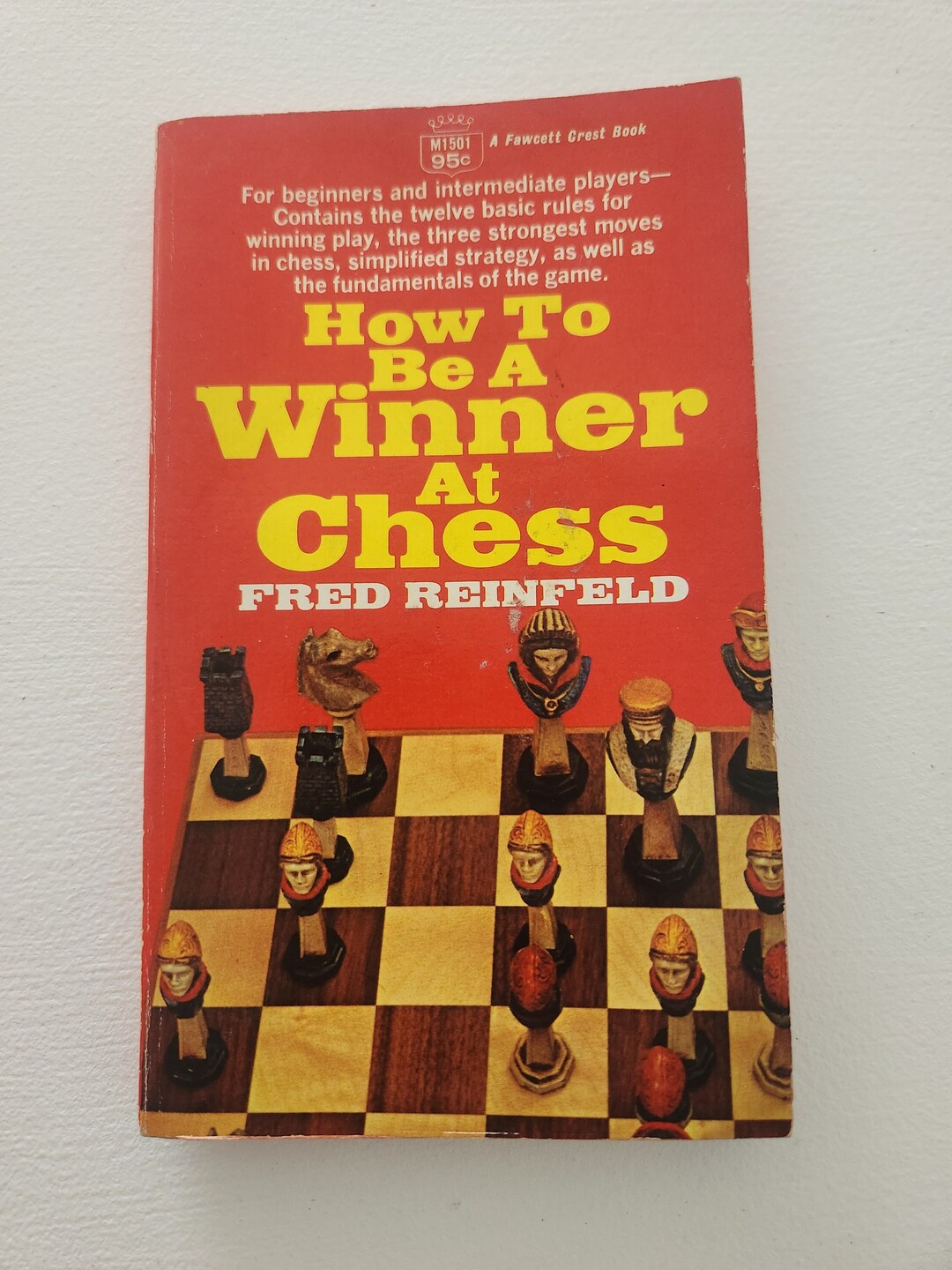 How to Be A Winner at Chess by Fred Reinfeld 1970 Vintage Chess Game ...