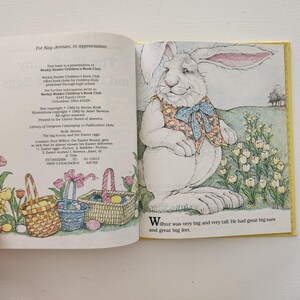 The Big Bunny and the Easter Eggs by Steven Kroll 1982 Vintage Children ...