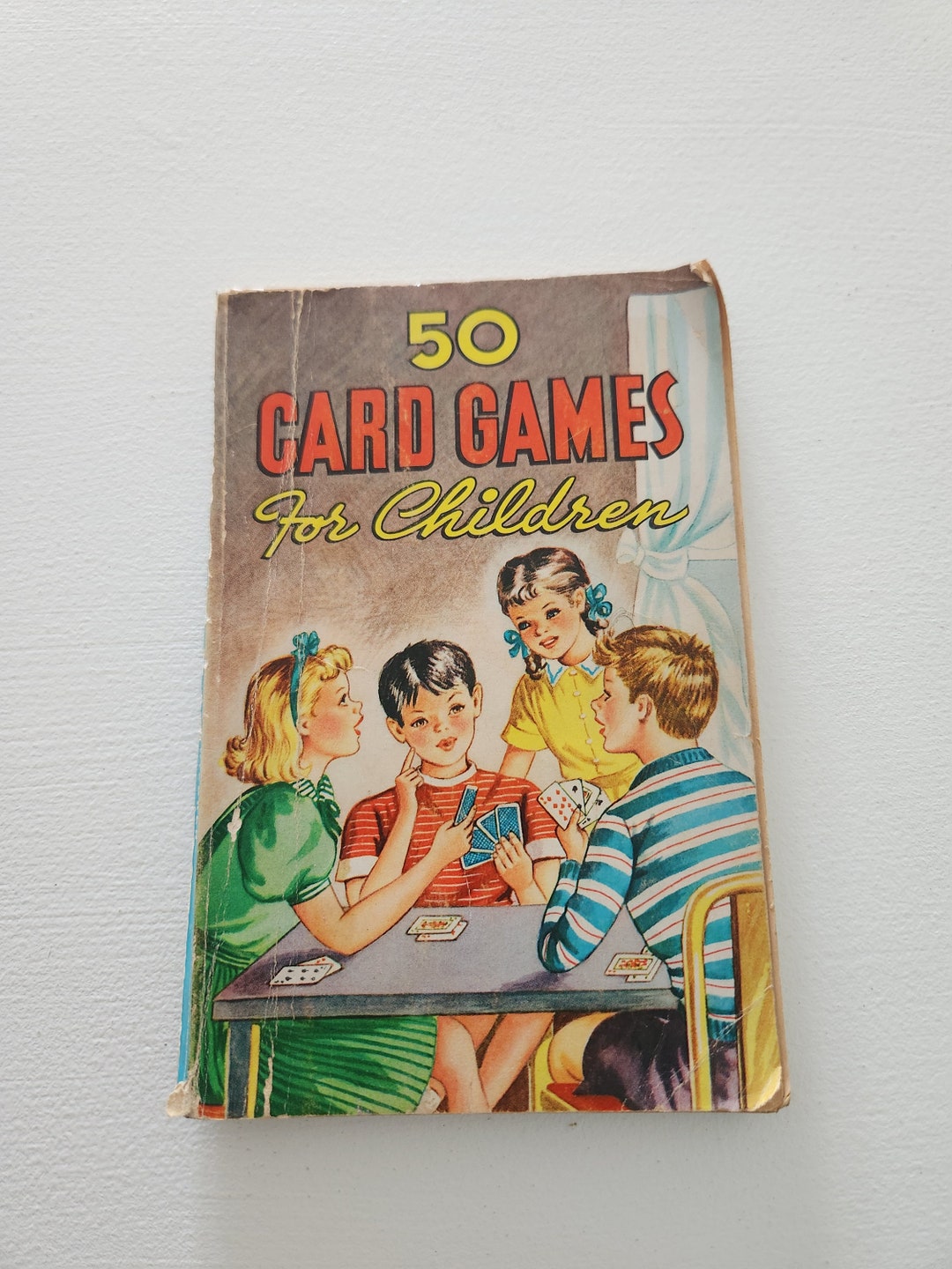 50 Card Games for Children by Vernon Quinn -- 1946 Vintage Card Games ...