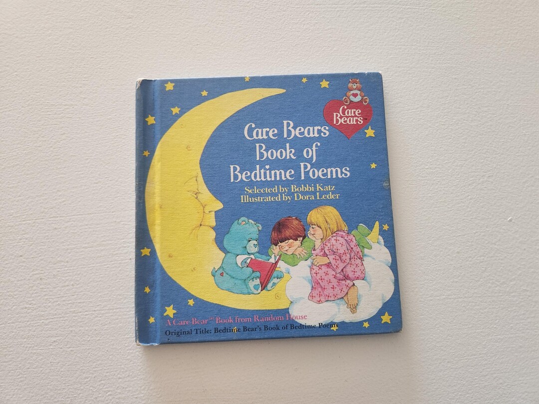 Care Bears Book of Bedtime Poems by Bobbi Katz -- 1983 Vintage Children ...
