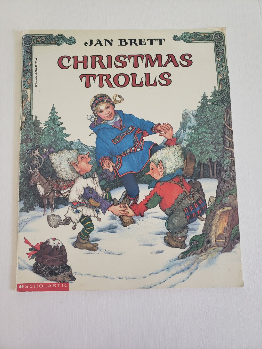 Christmas Trolls by Jan Brett Vintage Children's Book Juvenile ...