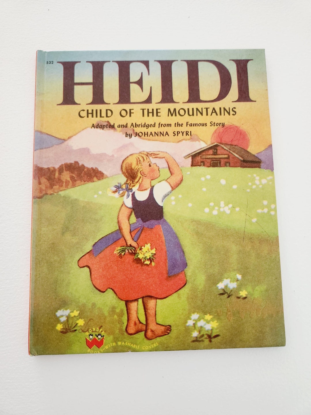 Heidi Child of the Mountains by Johanna Spyri -- 1950 Vintage Children ...