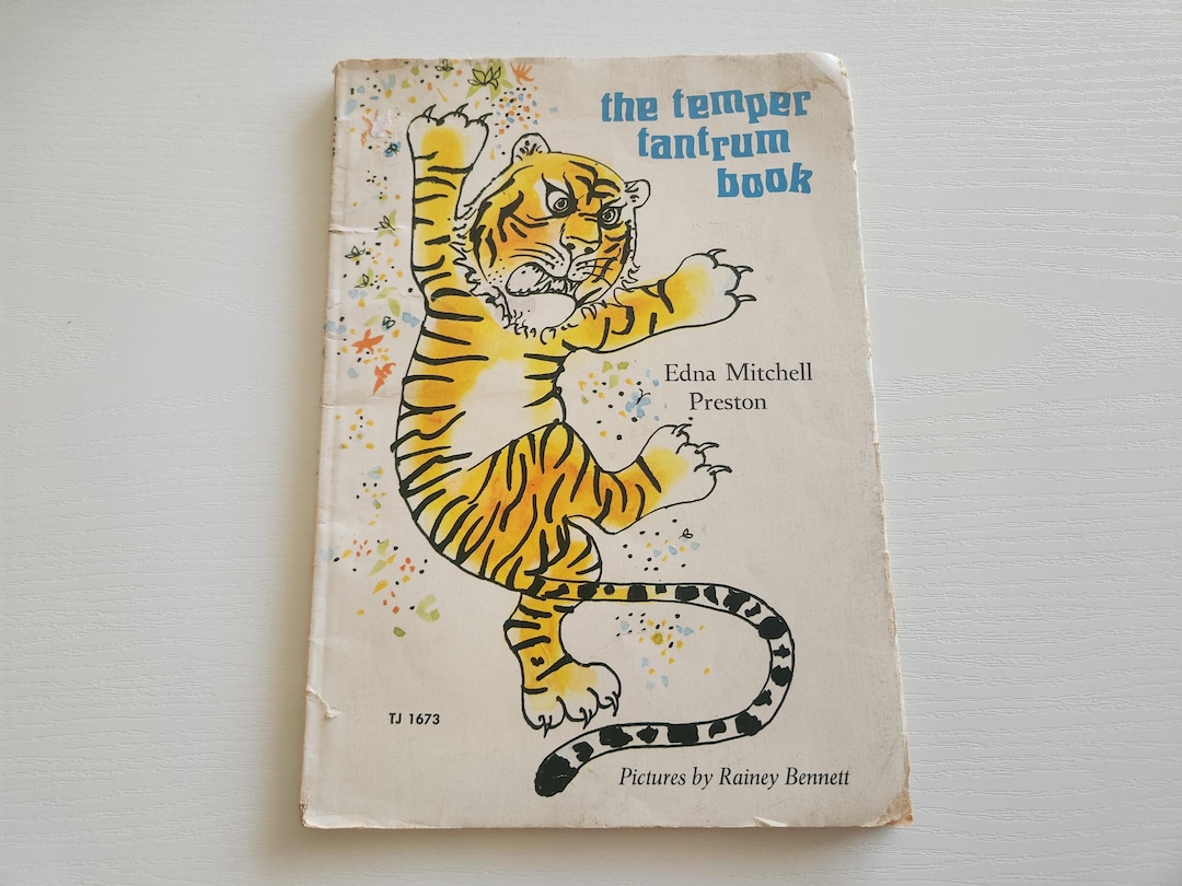 Vintage Children's Book - the Temper Tantrum Book, 1970 Scholastic - Etsy