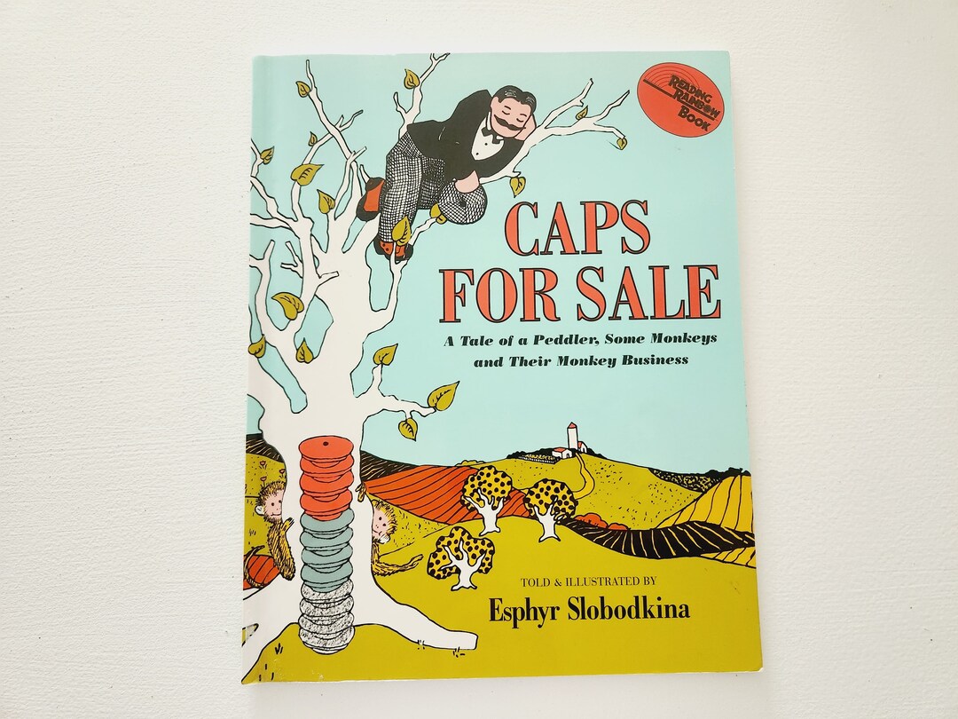 Caps for Sale by Esphyr Slobodkina Vintage Children's - Etsy