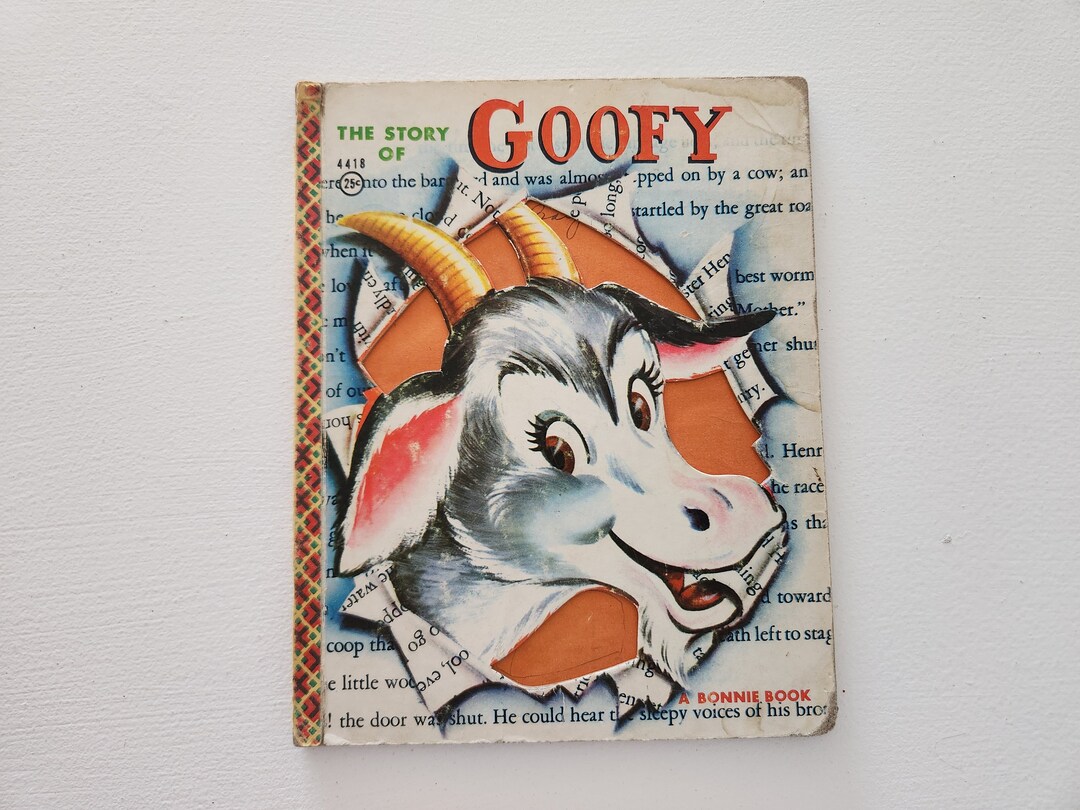 The Story of Goofy Illustrations by Sari -- 1956 Vintage Rare Children ...