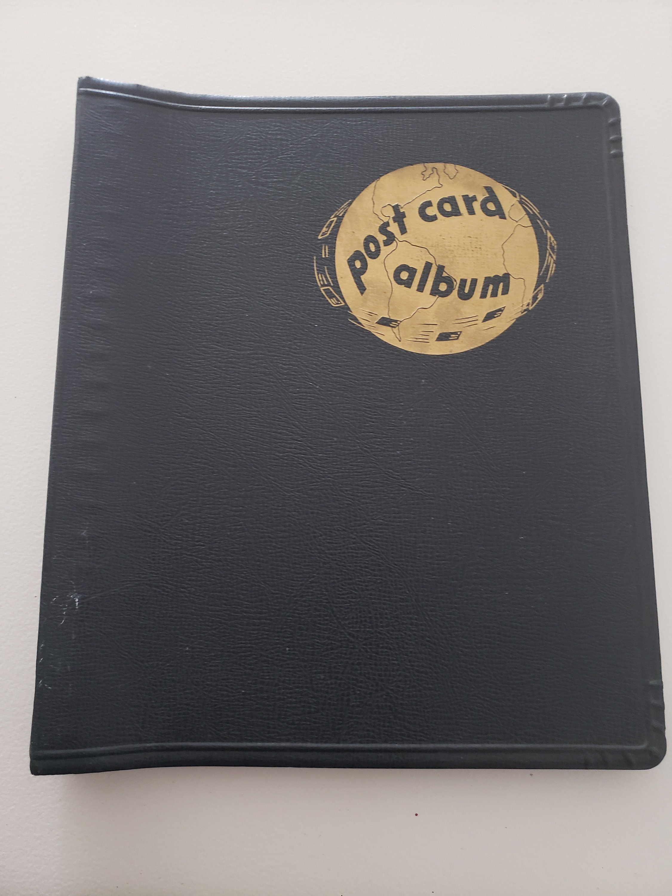 Vintage Postcard Book Binder. Souvenirs Postcard Book - Etsy