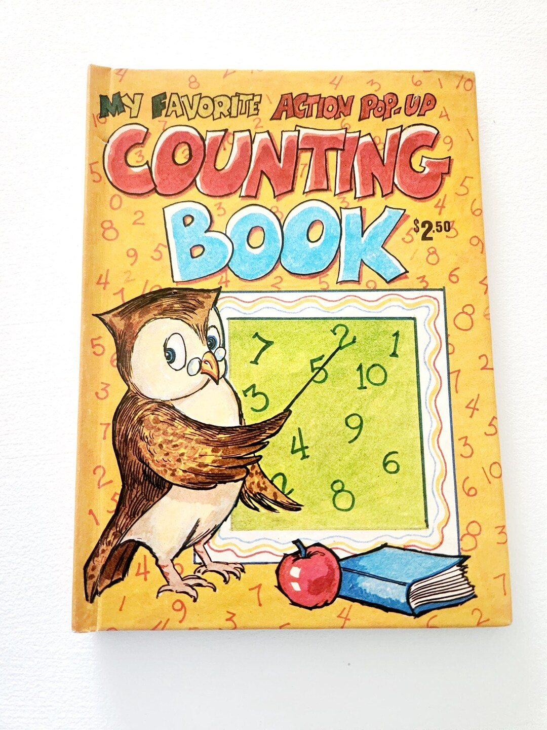 My Favorites Action Pop-up Counting Book - Vintage 3-D Moveable Books ...