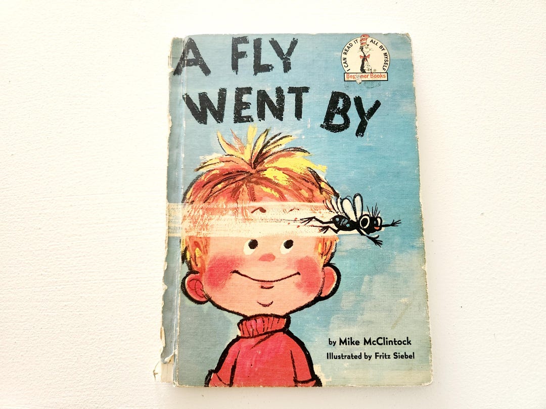 A Fly Went by Mike Mcclintock -- 1958 Vintage Children's Book ...