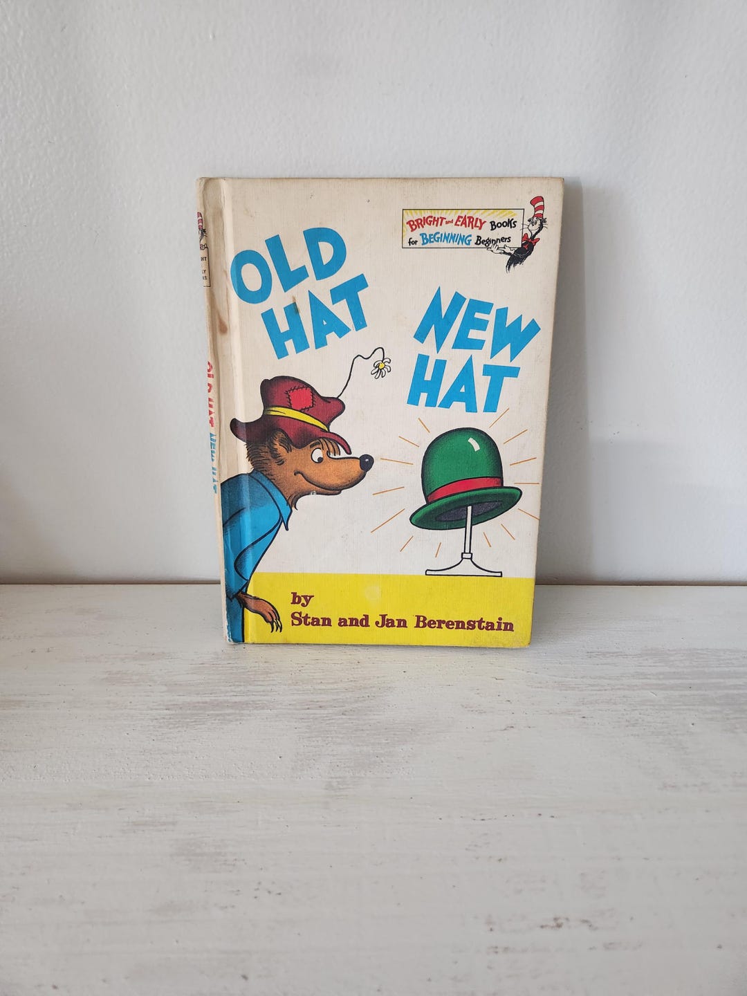 Old Hat New Hat – 1970 Berenstain Bears Bright & Early Book - Etsy