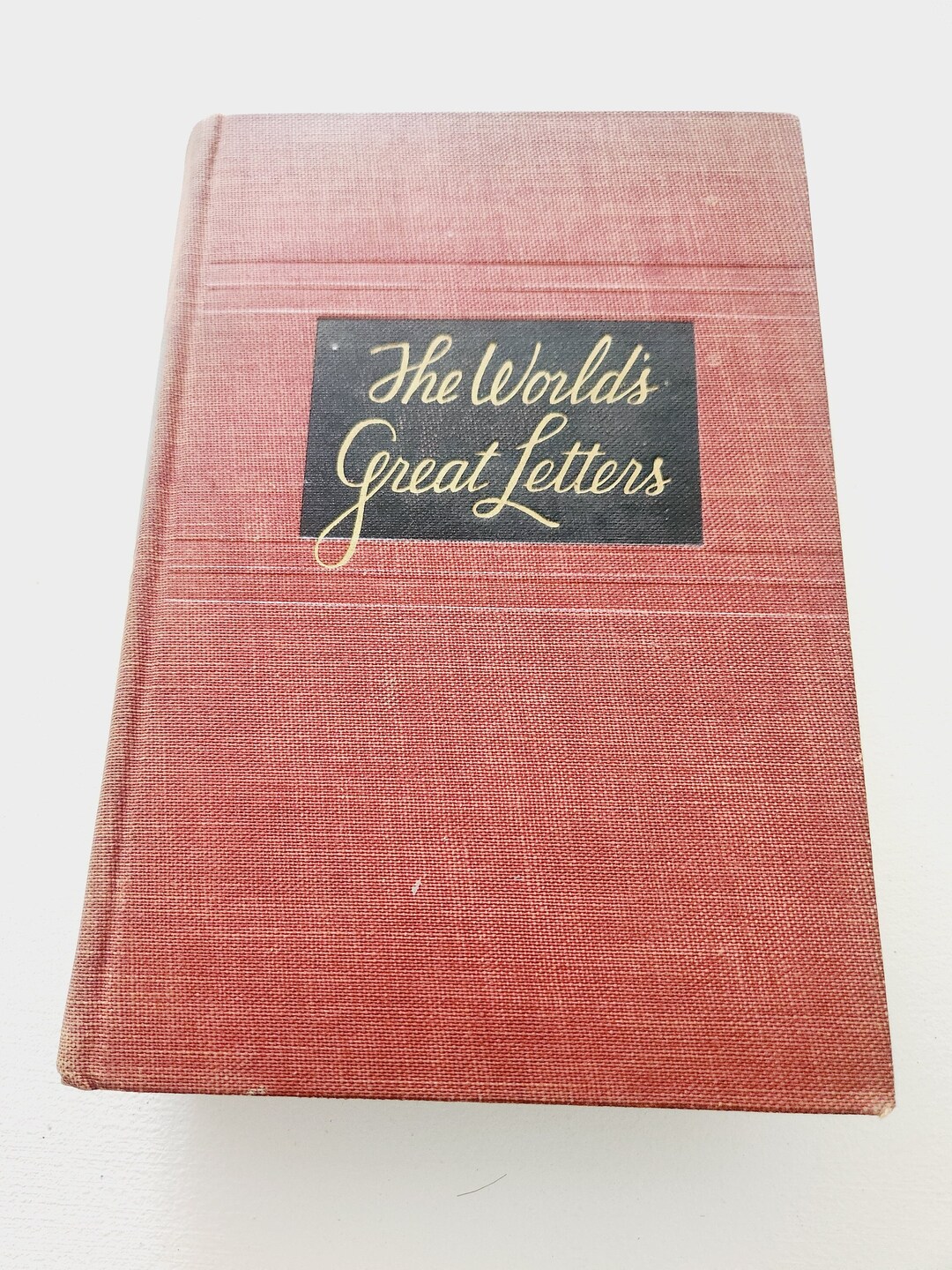 The World's Great Letters 1940 Vintage Historical Book Antique Letters ...