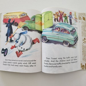 Frosty the Snowman by Annie North Bedford -- 1981 Vintage Little Golden ...