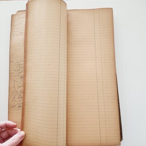 Antique Cash Order Ledger Record Book Register -- Antique Business ...