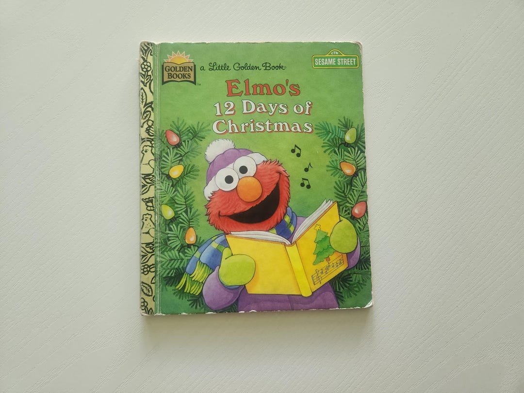 Sesame Street Elmo's 12 Days of Christmas by Sarah Albee { 1996 ...