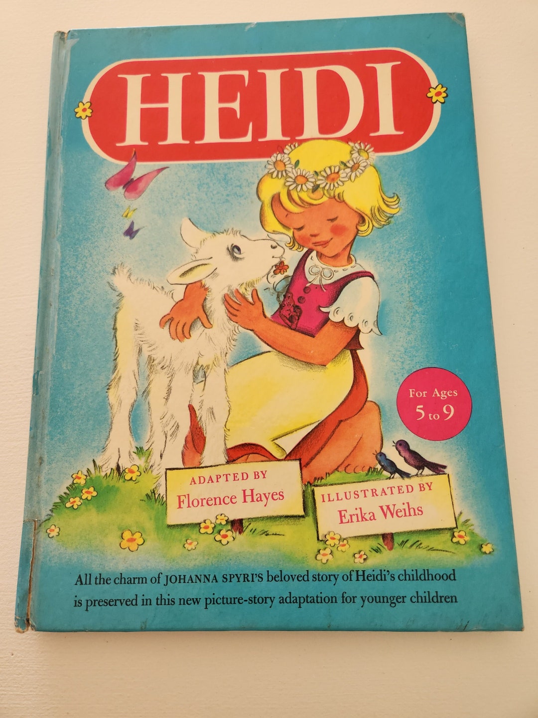 Heidi by Johanna Spyri Adapted by Florence Hayes -- 1946 Vintage ...