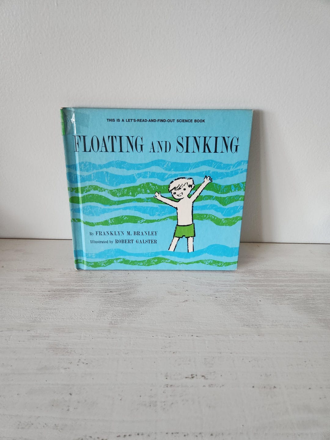 Floating and Sinking – 1967 Children's Science Book - Etsy