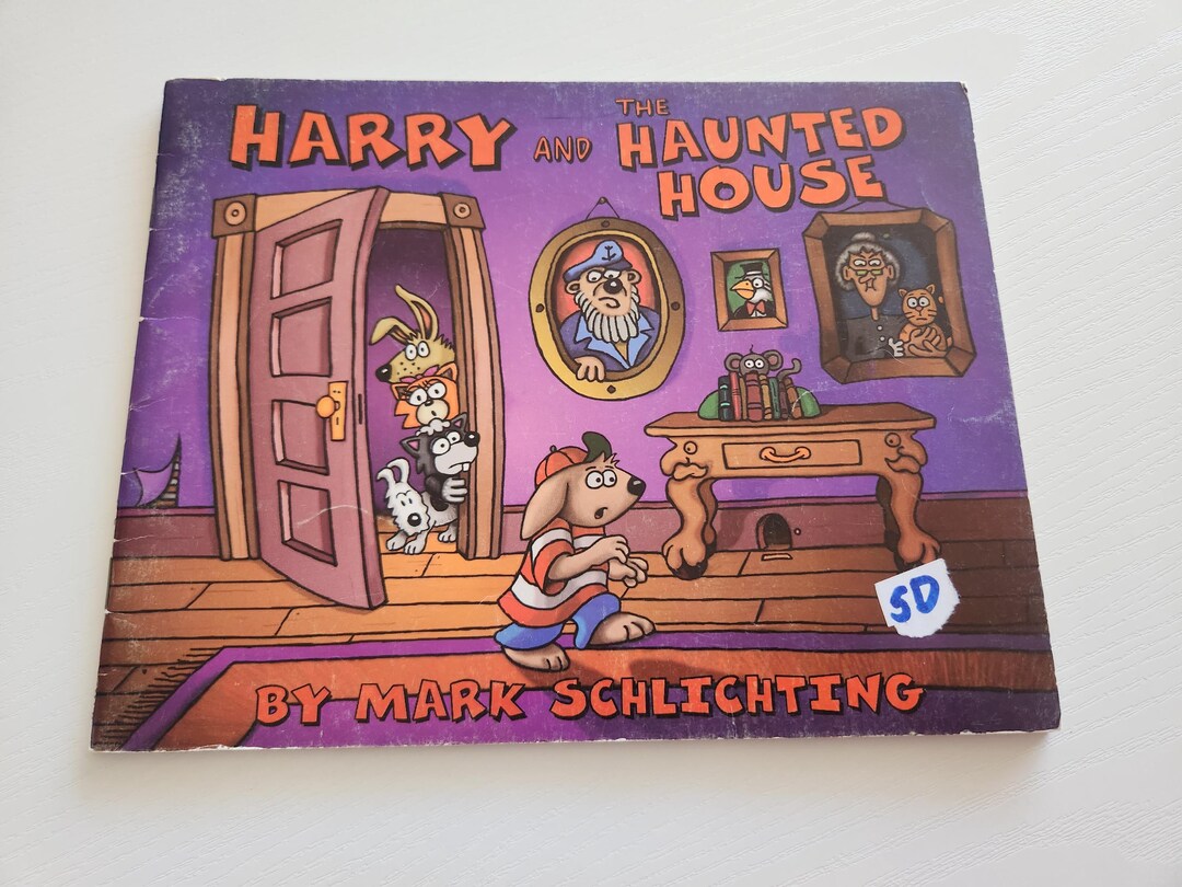 Harry and the Haunted House by Mark Schlichting -- 1994 Vintage Children's Book -- Humorous ...