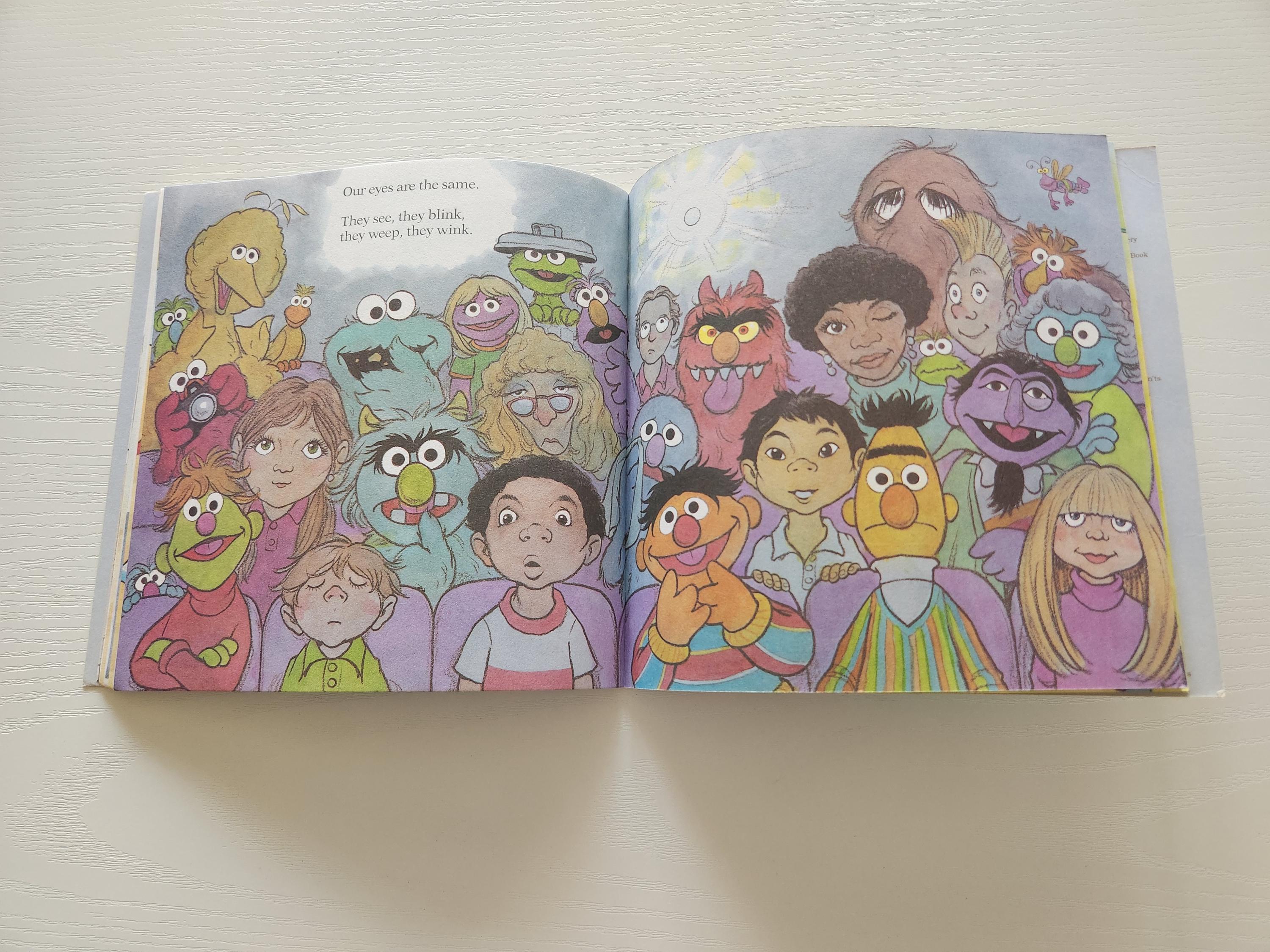 Vintage Sesame Street Book - We're Different, We're the Same (1992) - Etsy