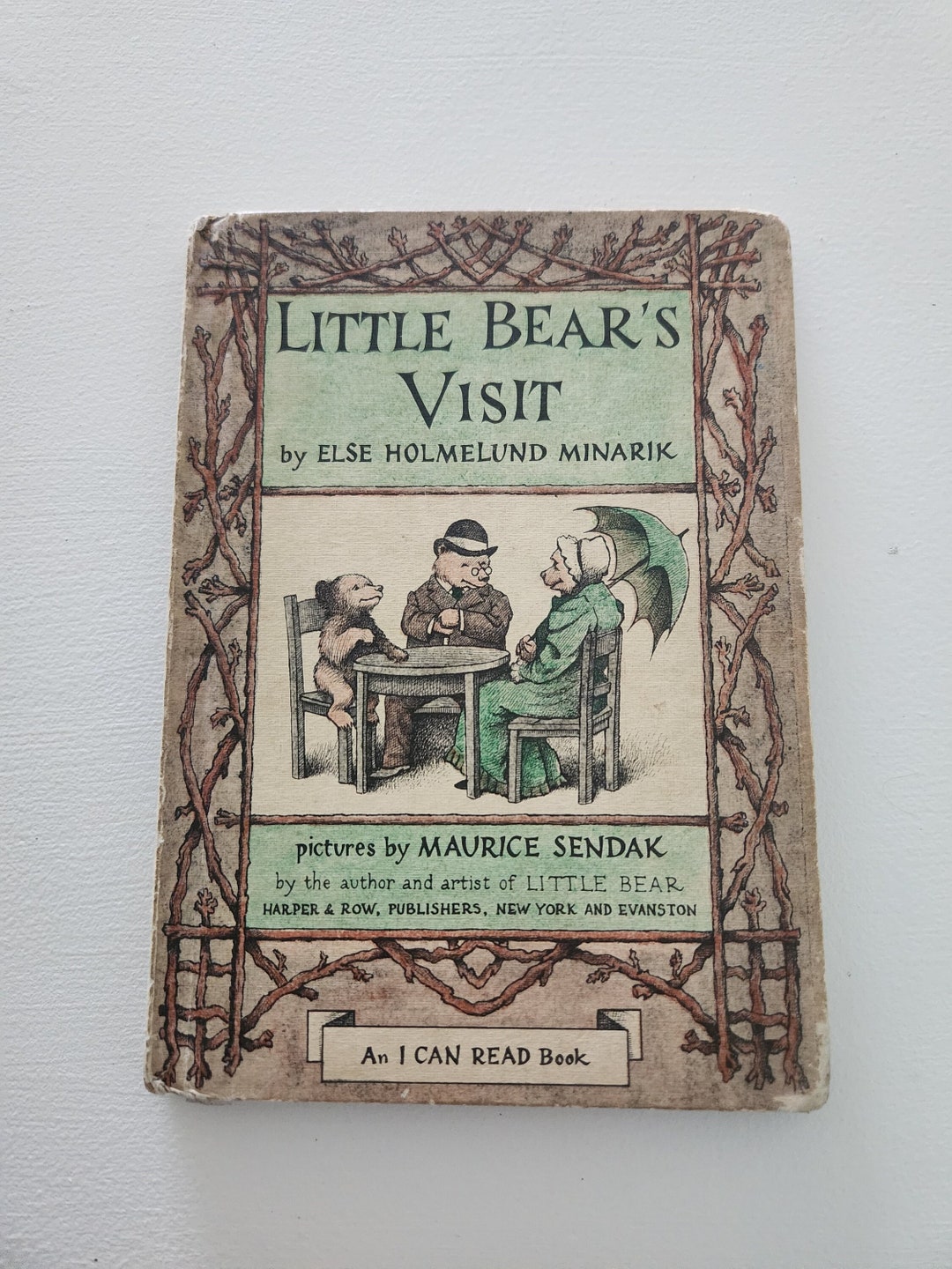 Little Bear's Visit by Else Holmelund Minarik -- 1961 Vintage Children ...